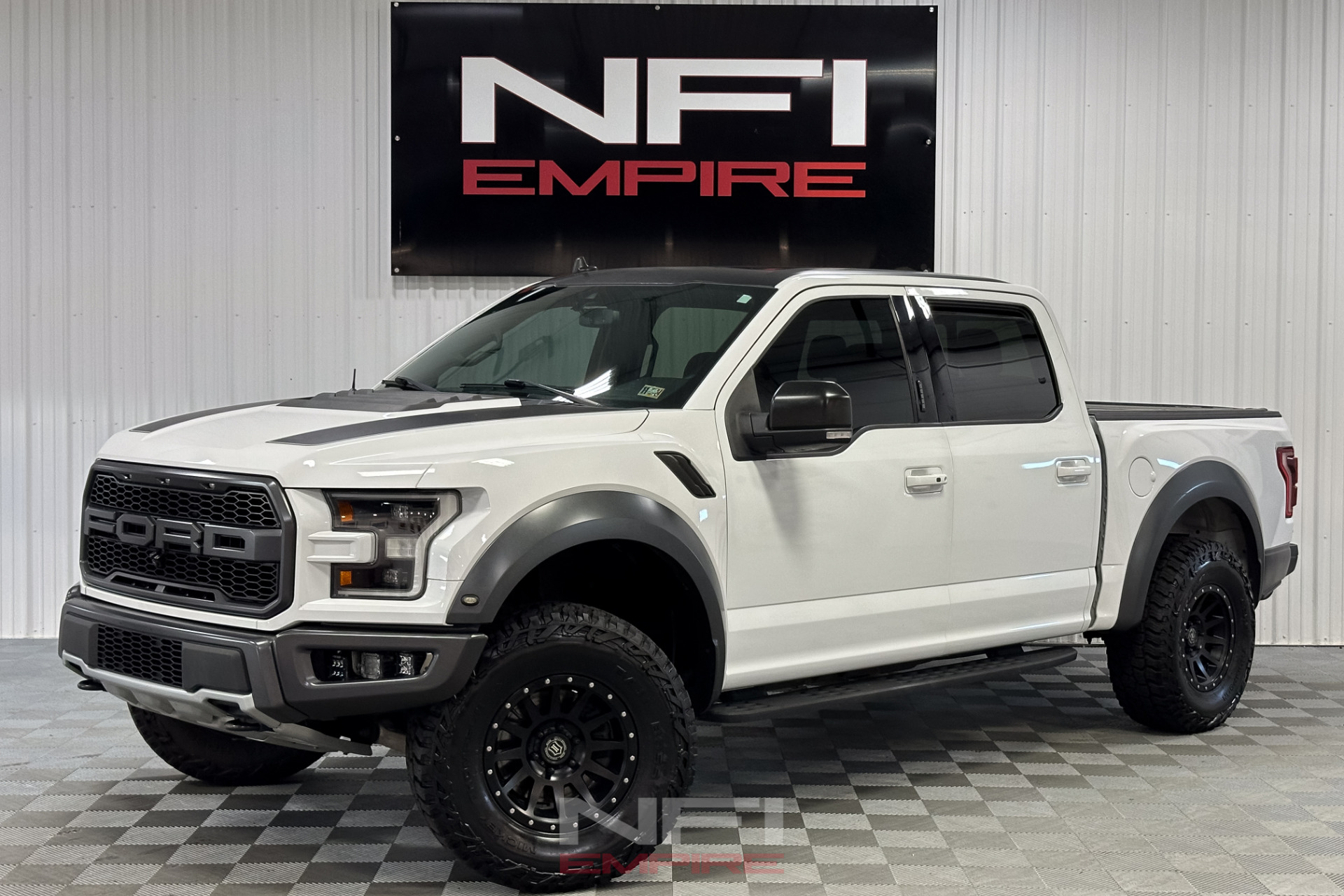 Ford Raptor White 4 Door